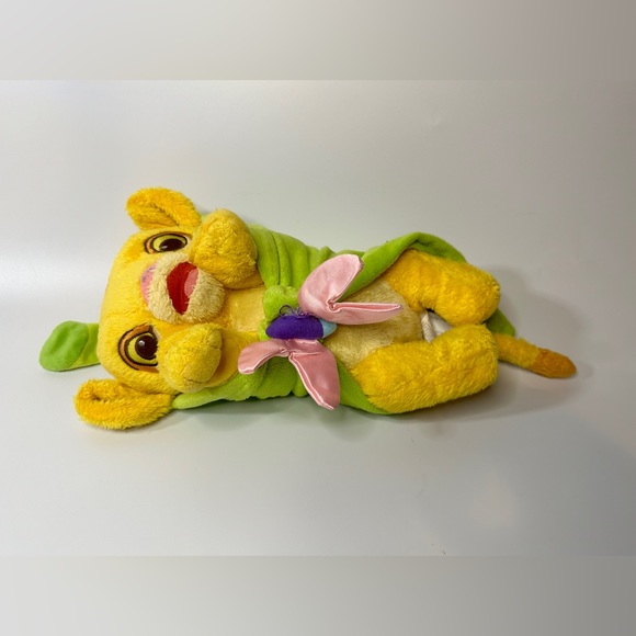 Disney | Toys | Disney Baby Simba Plush Wrapped In A Leaf Baby Lion ...
